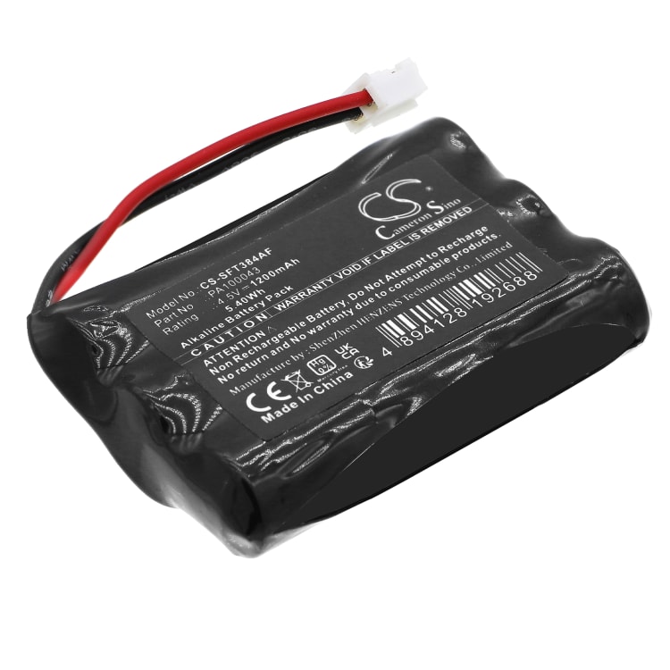 Battery Replacement Safe-O-Tronic 198182 38400200 PA100043 DS DS-T ...