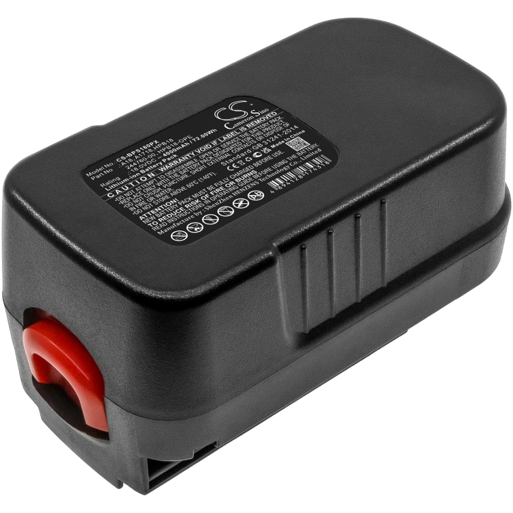 Black & Decker 244760-00 A1718 A18 HPB18 HPB18-OPE Battery Replacement ...
