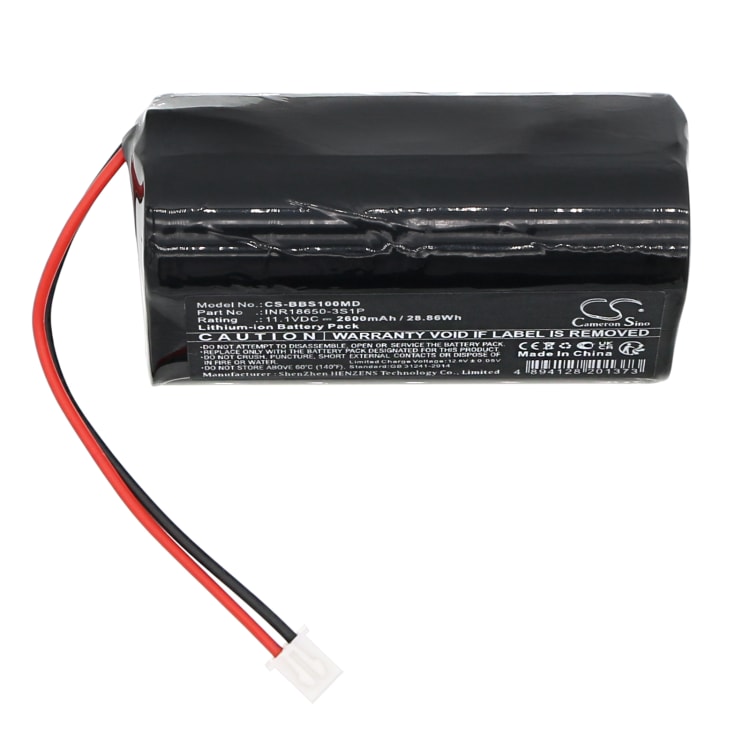 Battery Replacement Bombas INR18650-3S1P for Infusion | Energystox.com