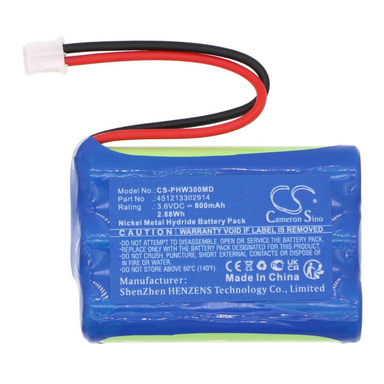 Philips 451213302914 Battery Replacement for Remote Control W13 ...
