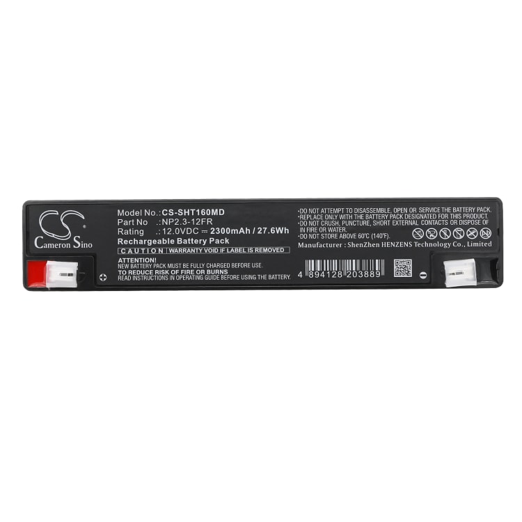 Battery Replacement for Single Channel EKG MSC711 MSC9112 | Energystox.com